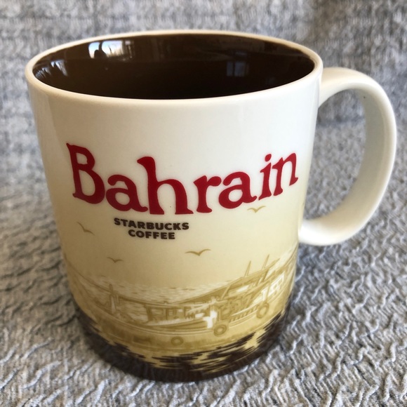 Starbucks | Dining | 21 Starbucks Bahrain Rare Coffee Mug 16oz | Poshmark